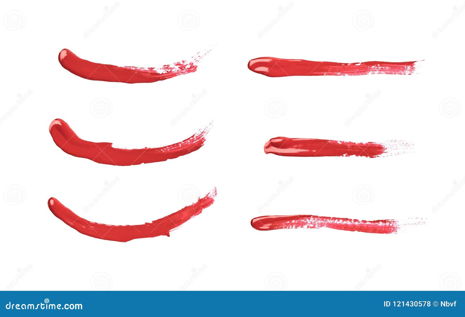 Line Stroke of Paint Isolated Stock Photo - Image of frame, line: 121430578