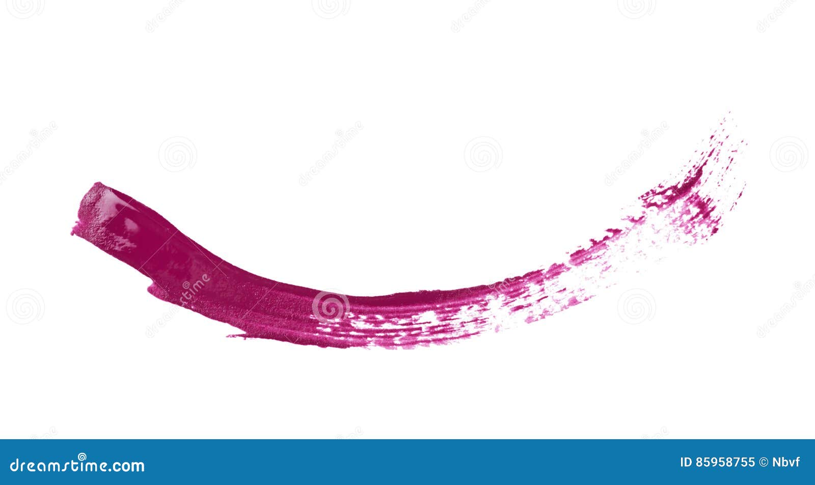 Line Stroke of Paint Isolated Stock Image - Image of pink, background ...