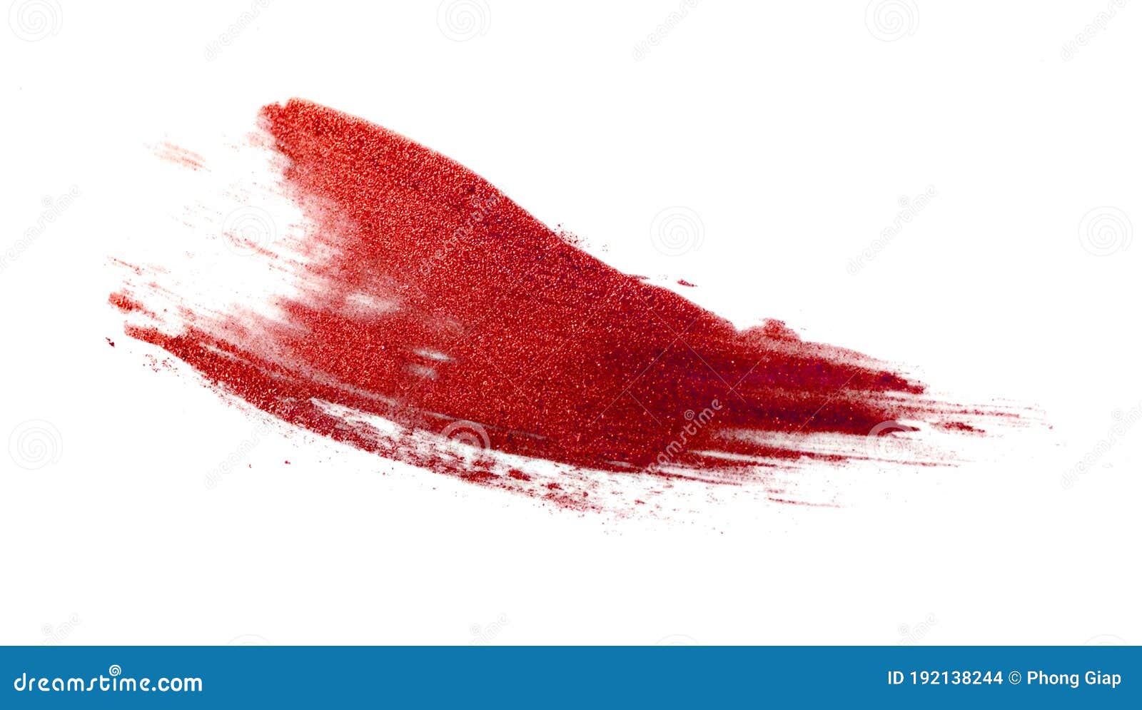 Line Stroke of Paint Isolated. Creativity, Abstract. Stock Photo ...