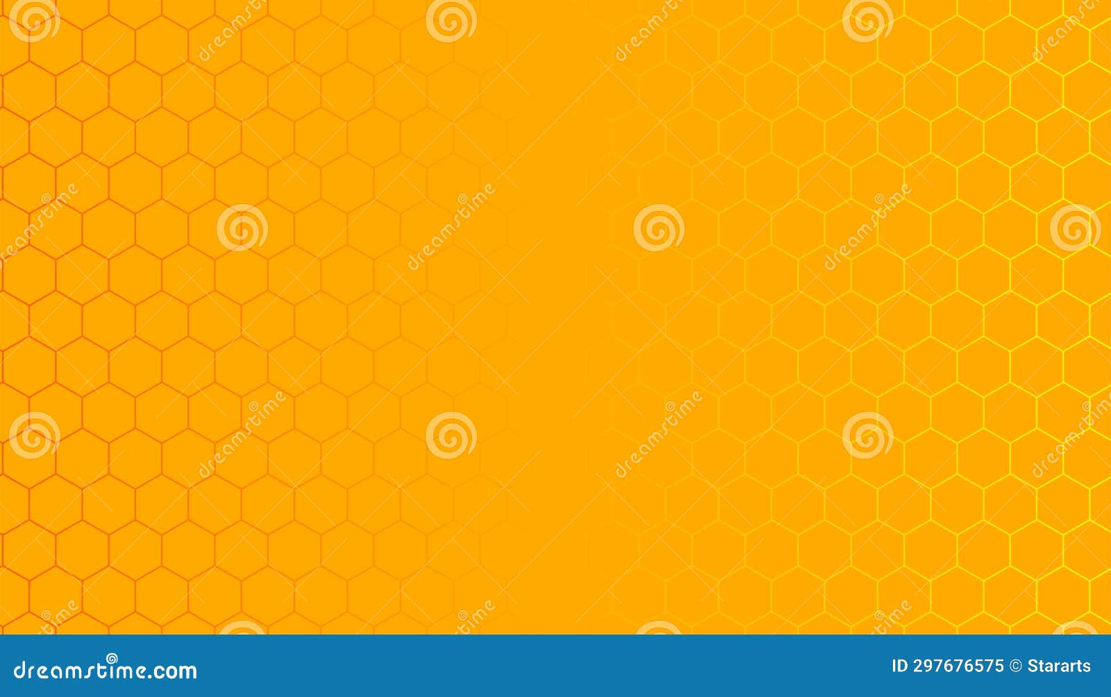 Line Style Geometric Hive Structure Pattern Yellow Background with ...