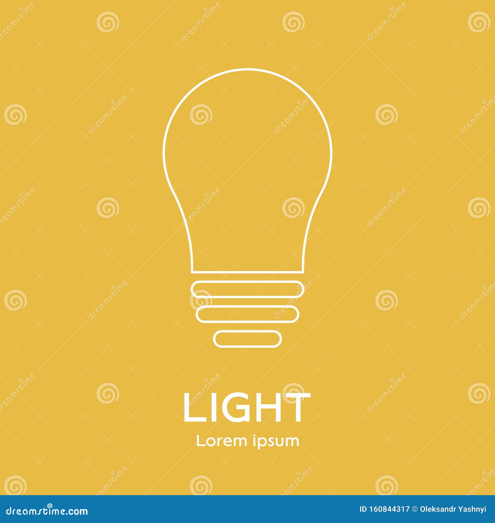 Line Style Icon of Utilities. Symbol of Light. Clean and Modern Vector ...