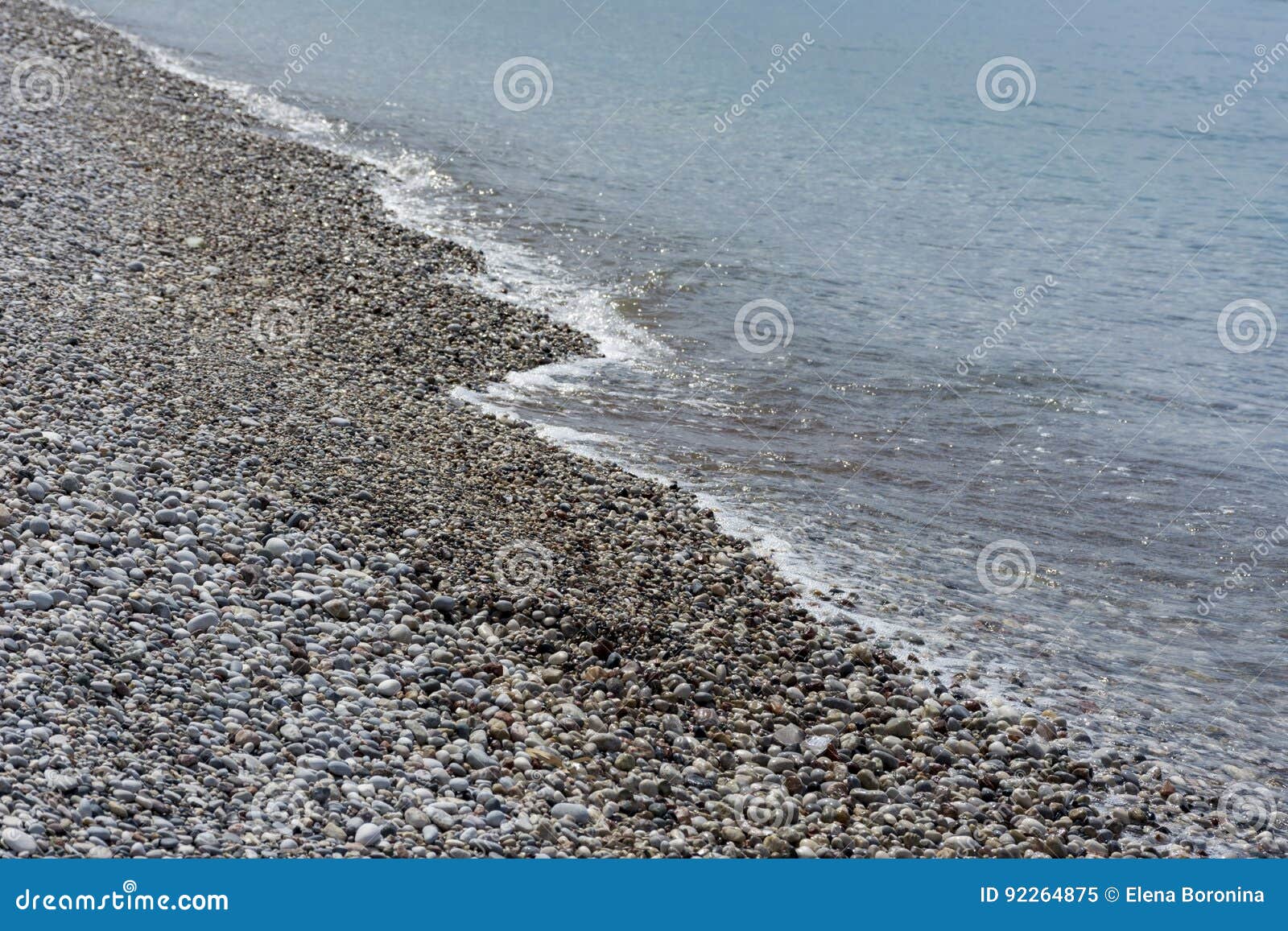 Line of Surf, Sea, Pebbles, Water Stock Image - Image of transparent ...