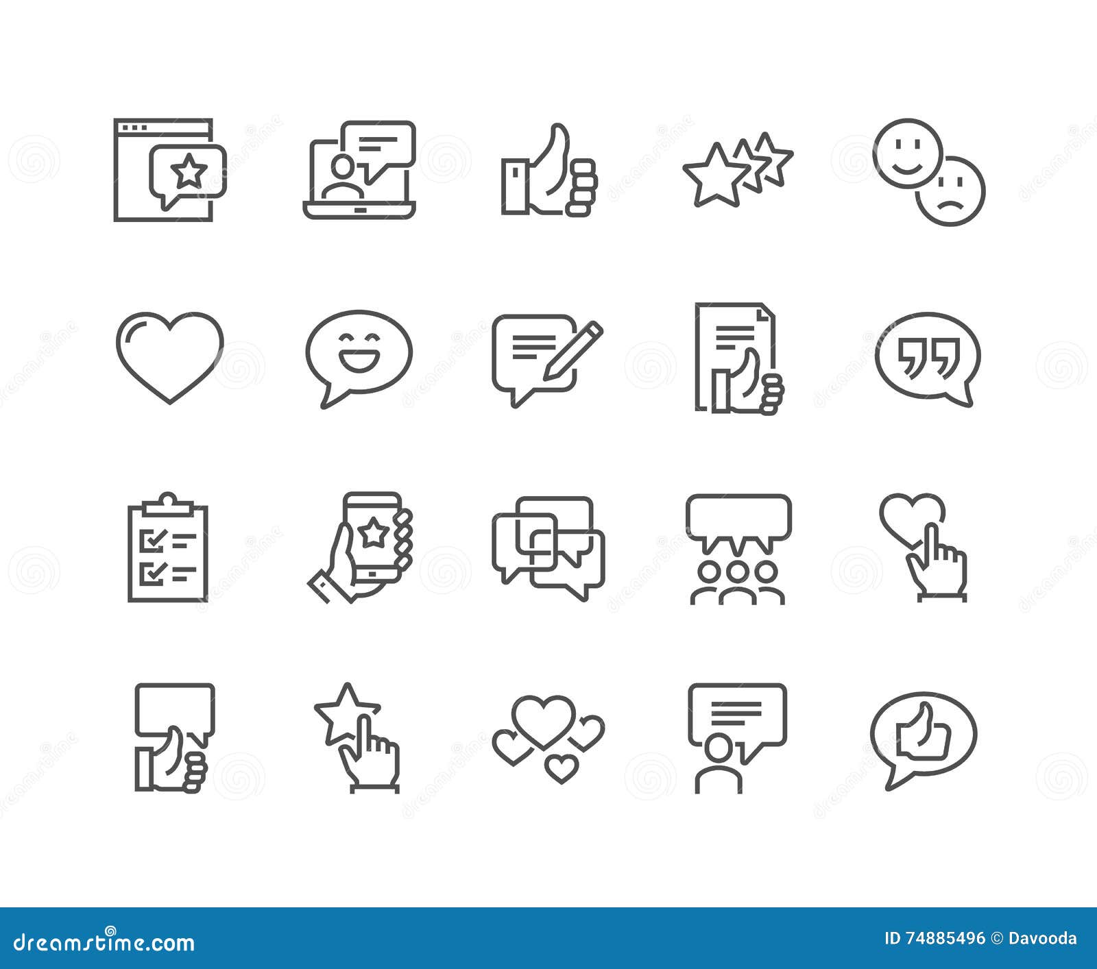 Review Icon Vector. Line Research Symbol Isolated. Trendy Flat Outline ... Review Icon Vector. Line Research Symbol Isolated. Trendy Flat Outline ...