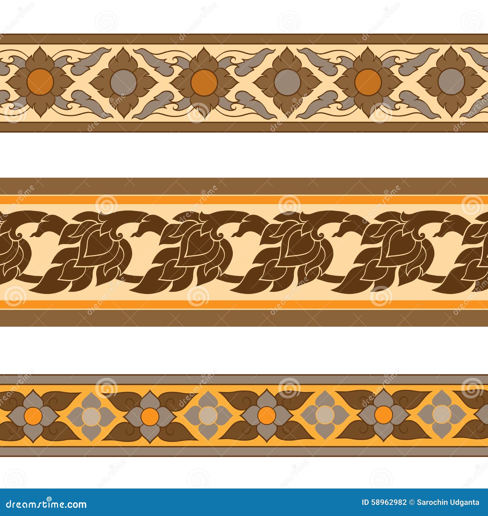 Line Thai design stock vector. Illustration of emblem - 58962982