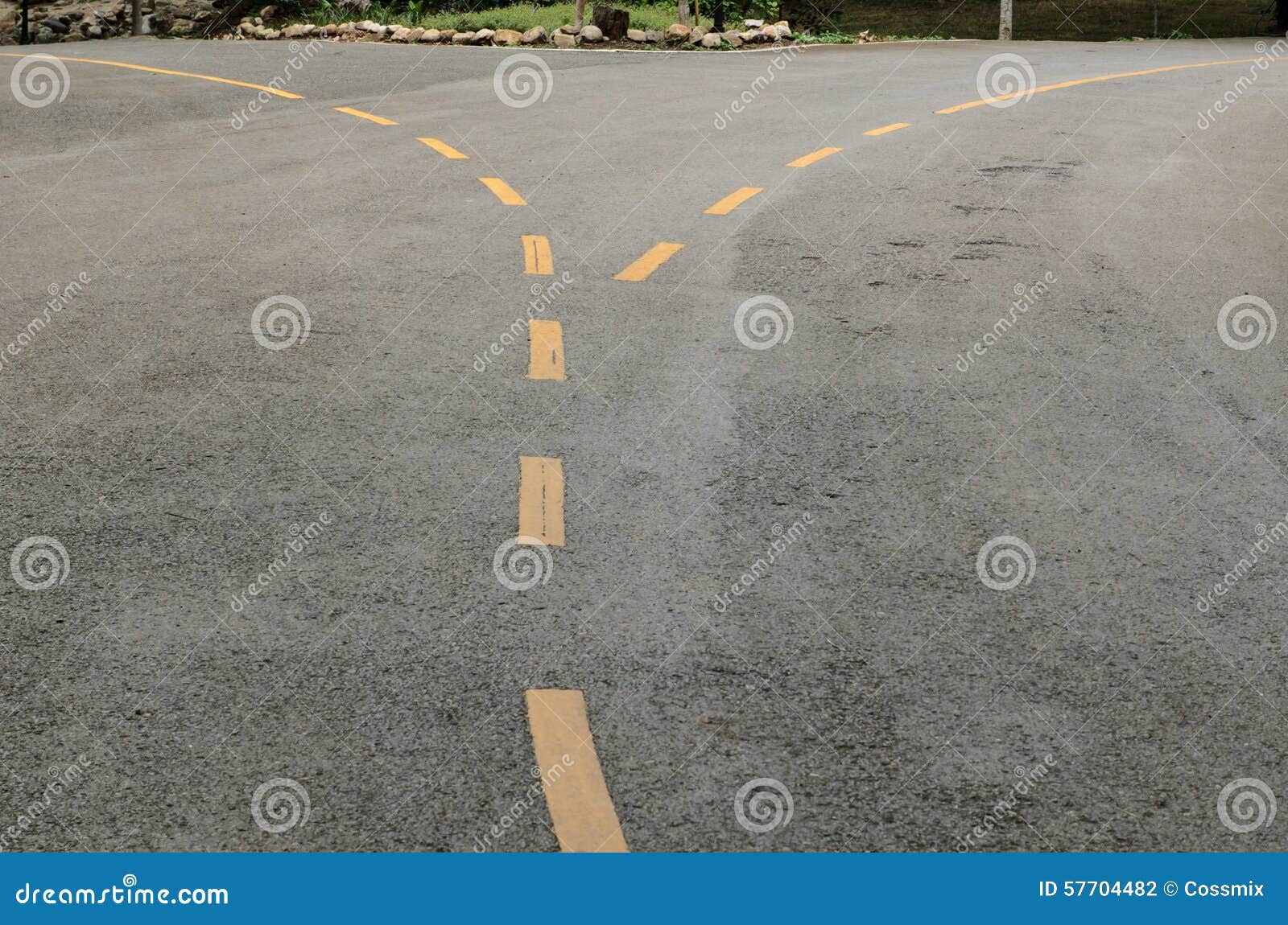The line of traffic lanes stock photo. Image of sign - 57704482