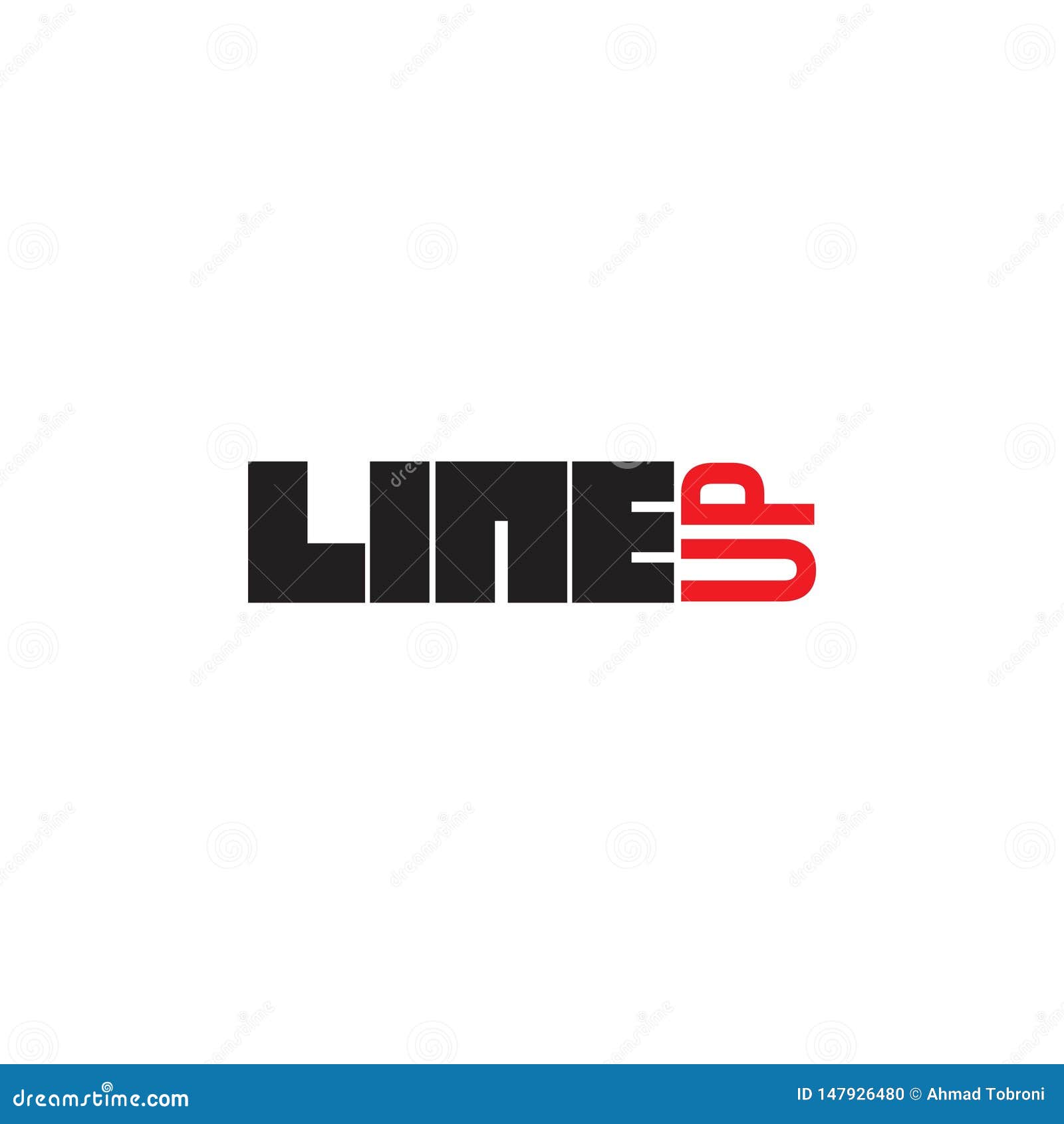 Line Up Logo Vector Template Design Illustration Stock Vector ...
