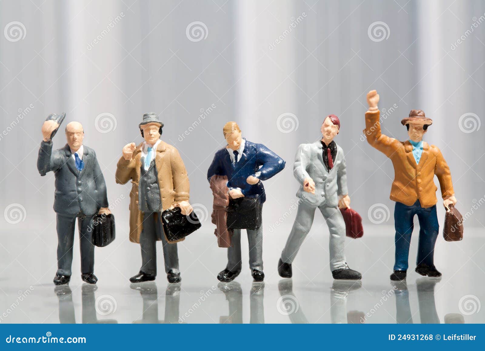 Line-up of office workers stock photo. Image of line - 24931268
