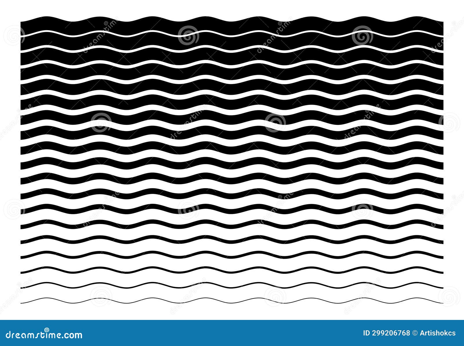 Line Wavy Pattern Background. Halftone Wave Line Gradient Stock Vector ...