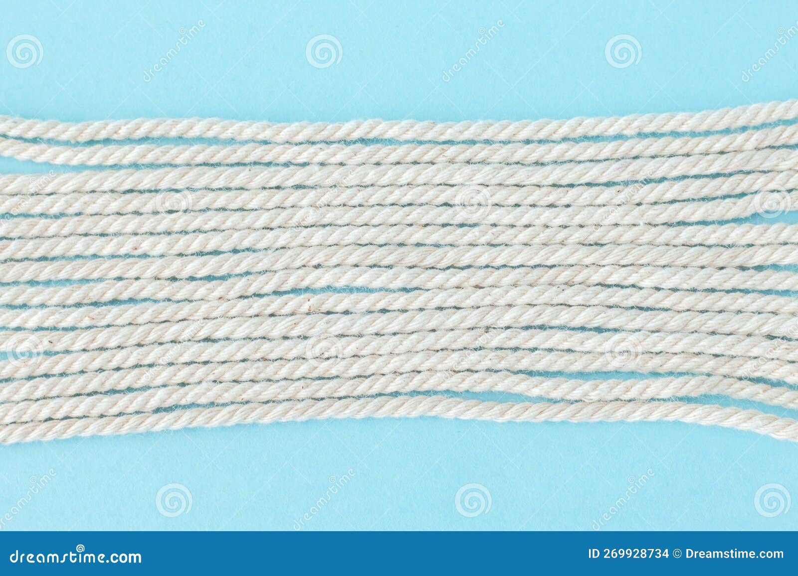 Line white ropes stock photo. Image of coil, aqua, circle - 269928734