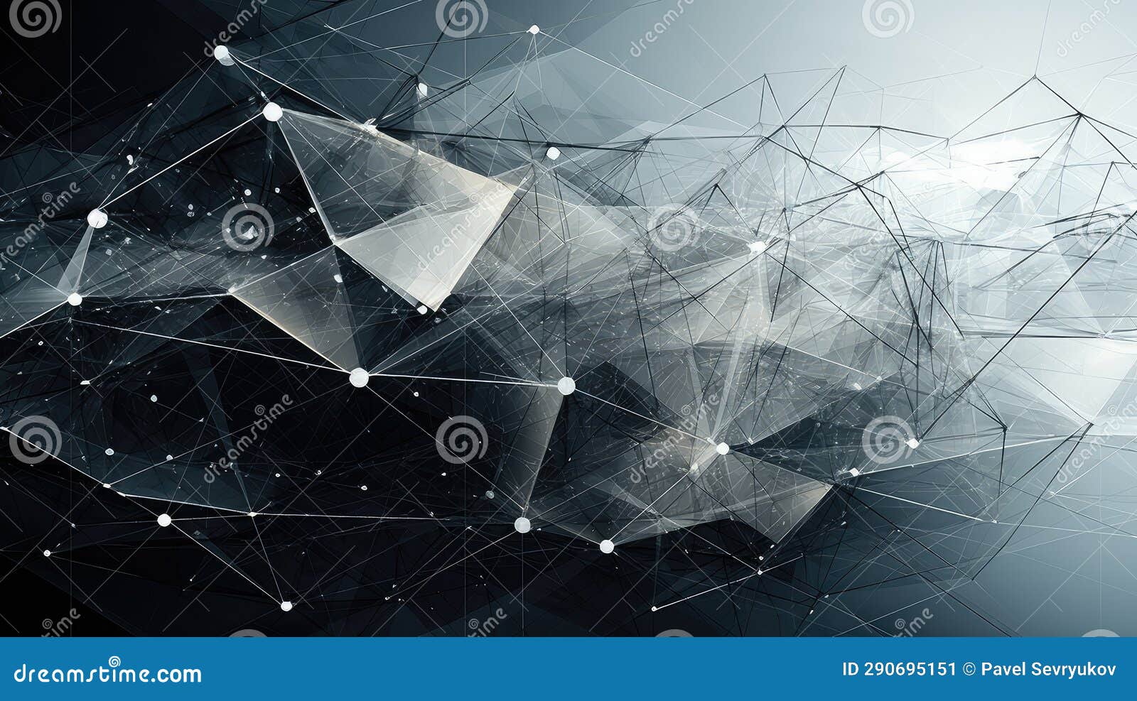 Line Wireframe Intersections Abstract Stock Illustration - Illustration ...