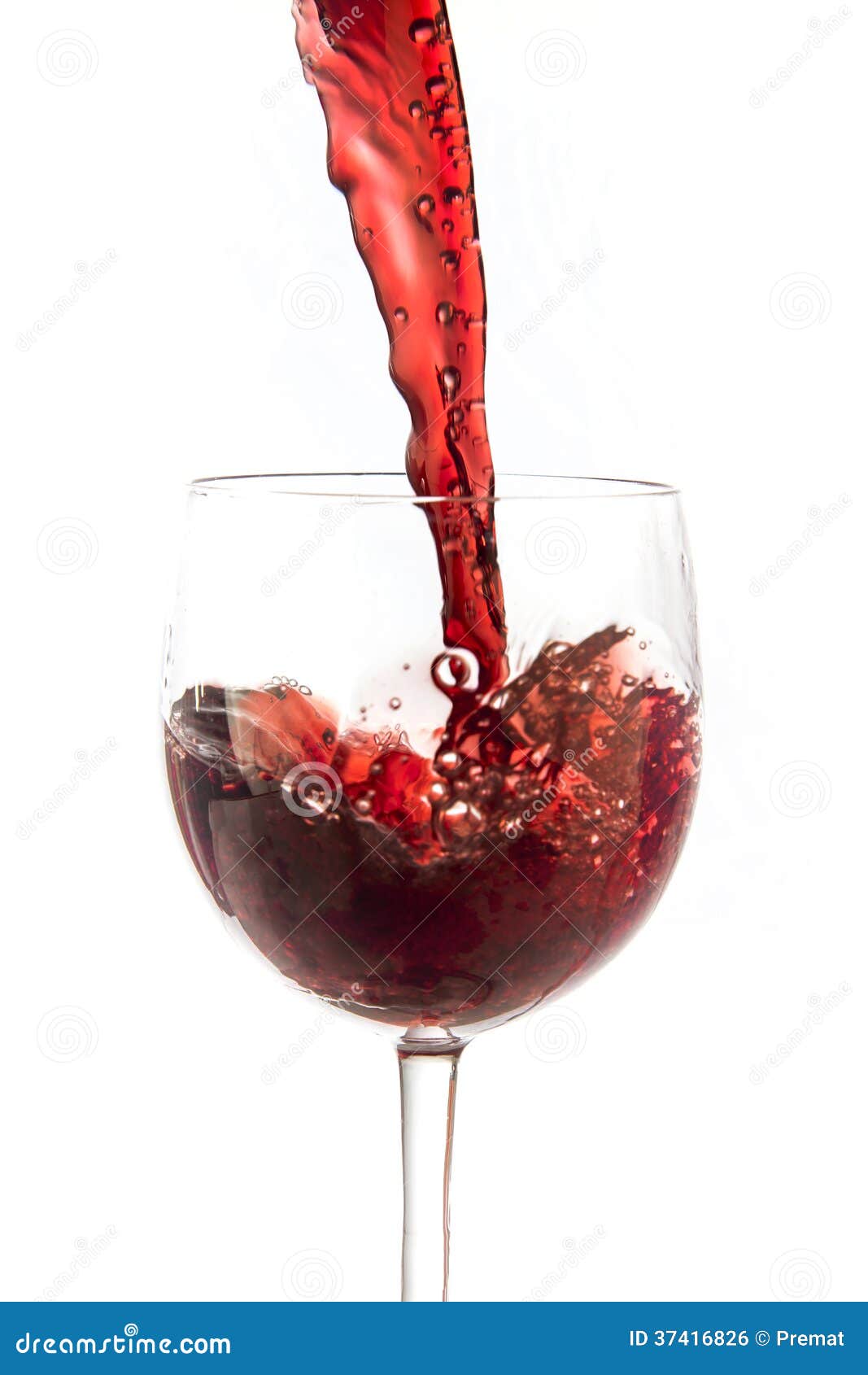 Linea del vino rosso fotografia stock. Immagine di partito - 37416826