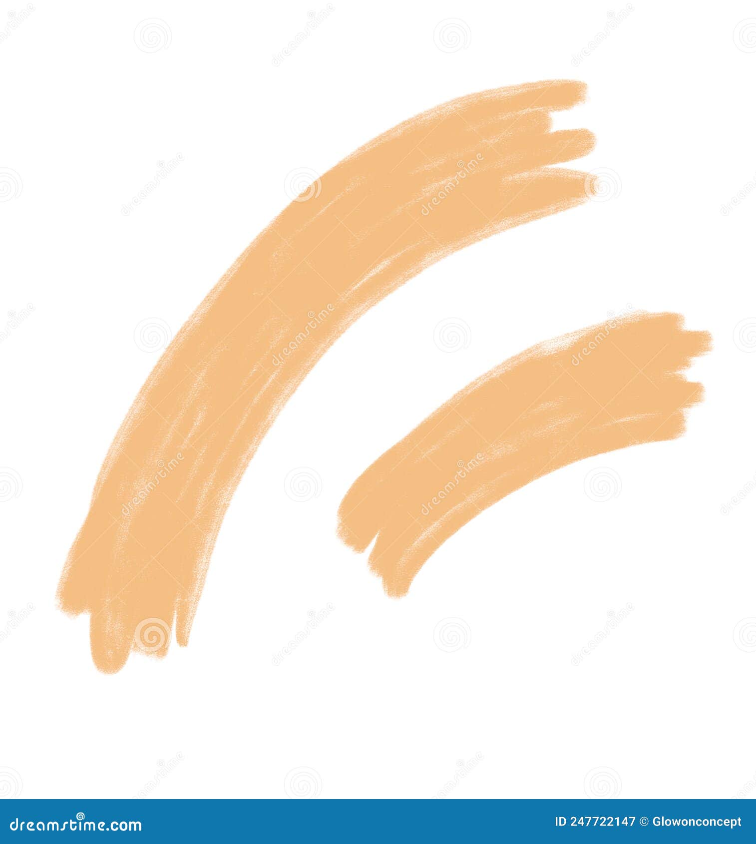 Linea Di Curva a Mano Libera E Sketch Della Forma a Mano Libera ...