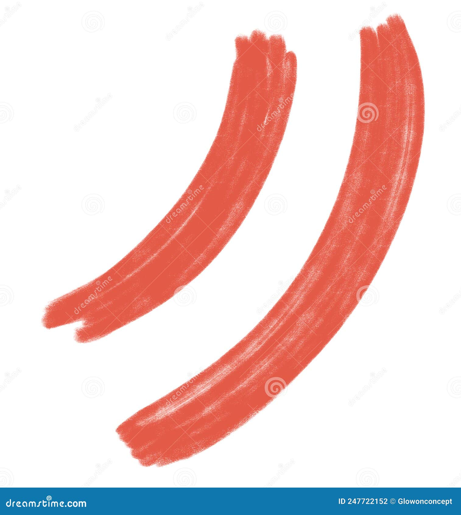 Linea Di Curva a Mano Libera E Sketch Della Forma a Mano Libera ...