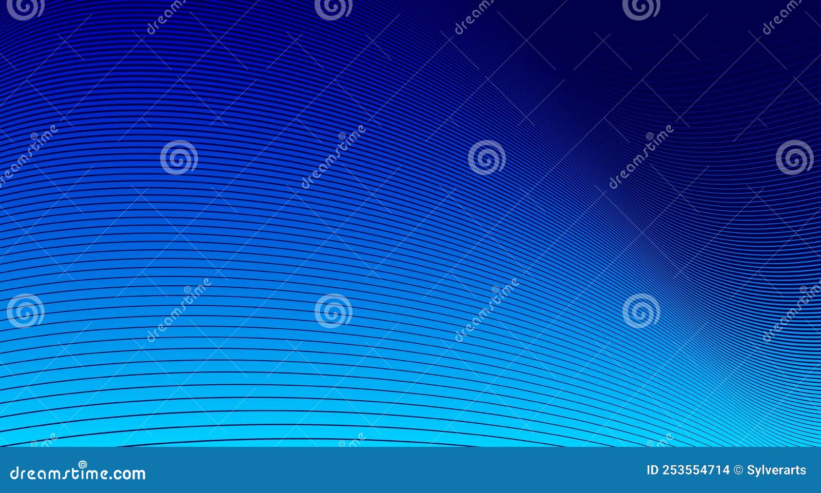 Linear Abstract Background, Vector Design 3D Lines in Perspective ...