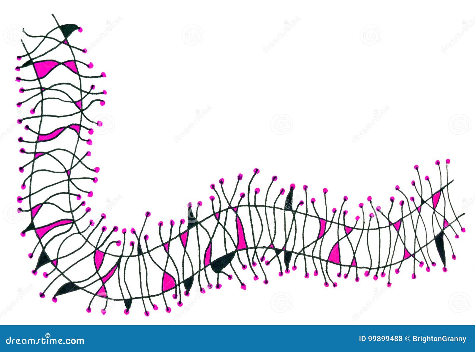 Creative Border stock photo. Image of border, handdrawn - 99899488