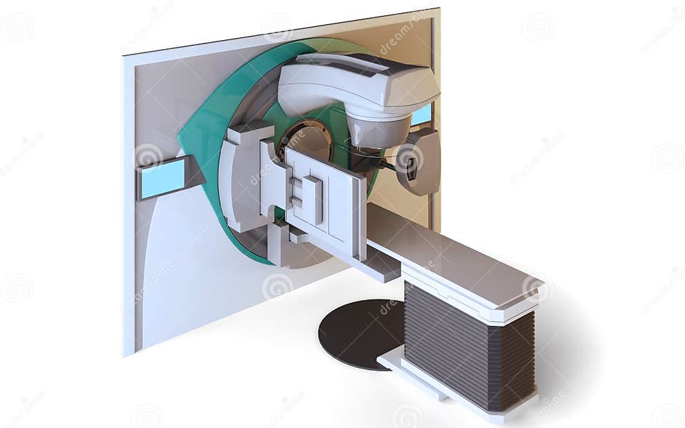 Linear Accelerator stock illustration. Illustration of medical - 13069272
