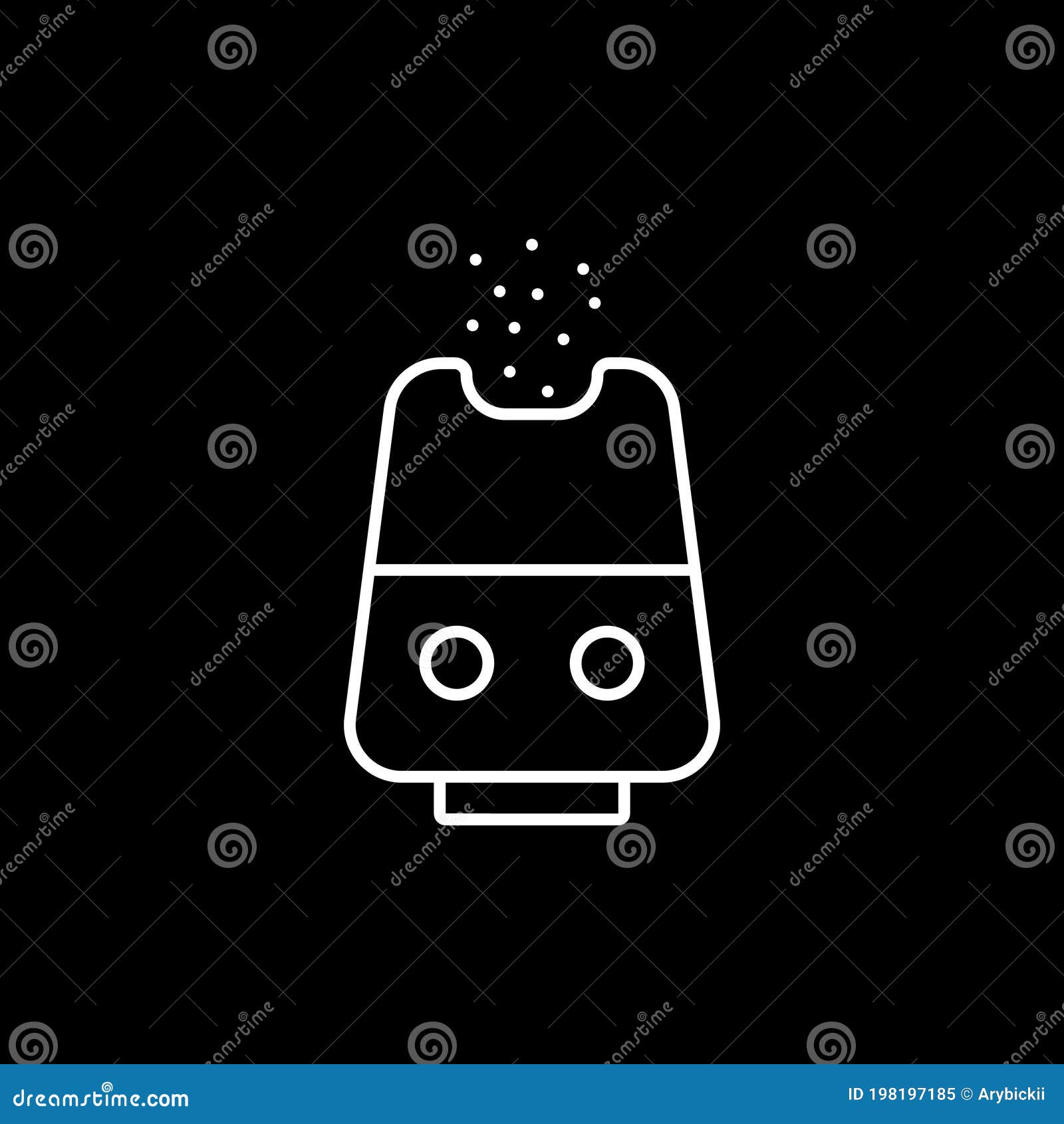 Dehumidifier Linear Icon. Modern Outline Dehumidifier Logo Conce Vector ...