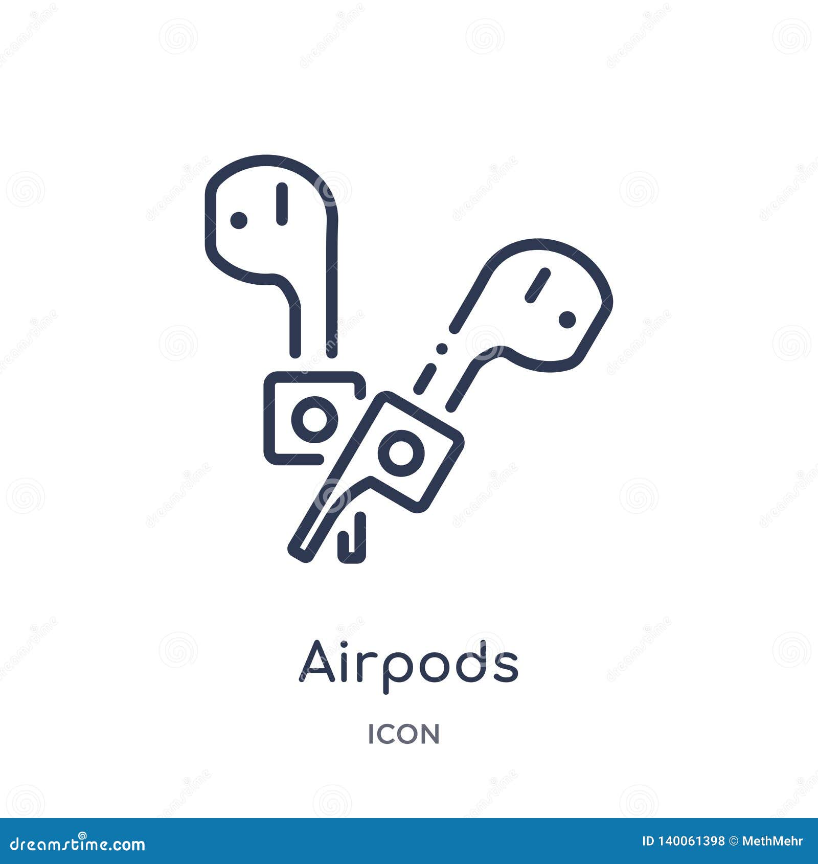 Outline Airpods Stock Illustrations – 143 Outline Airpods Stock ...
