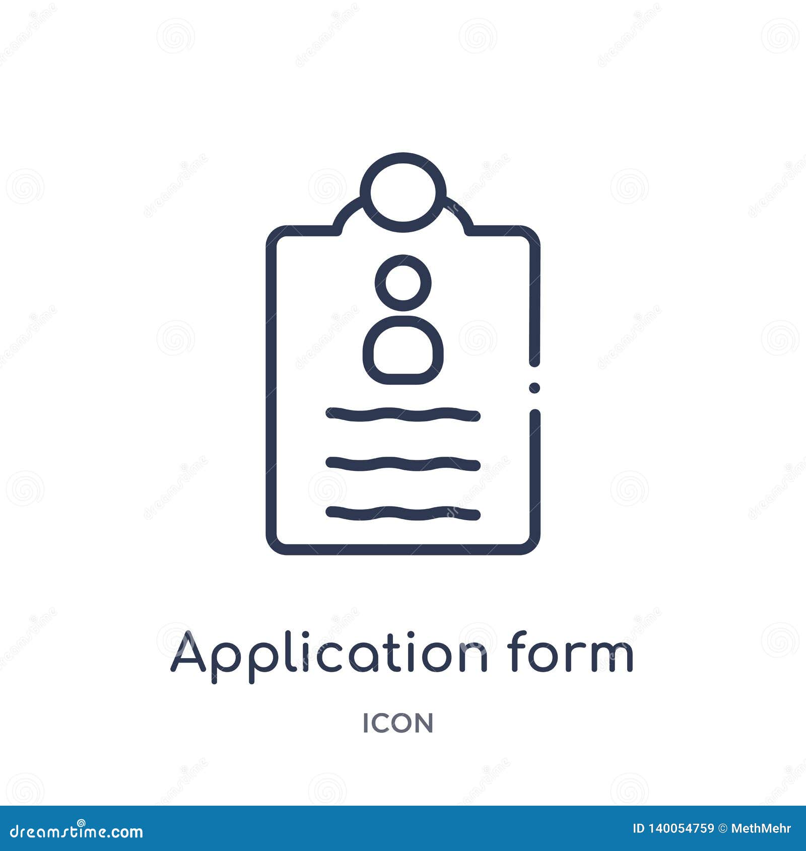 Application Form Icon