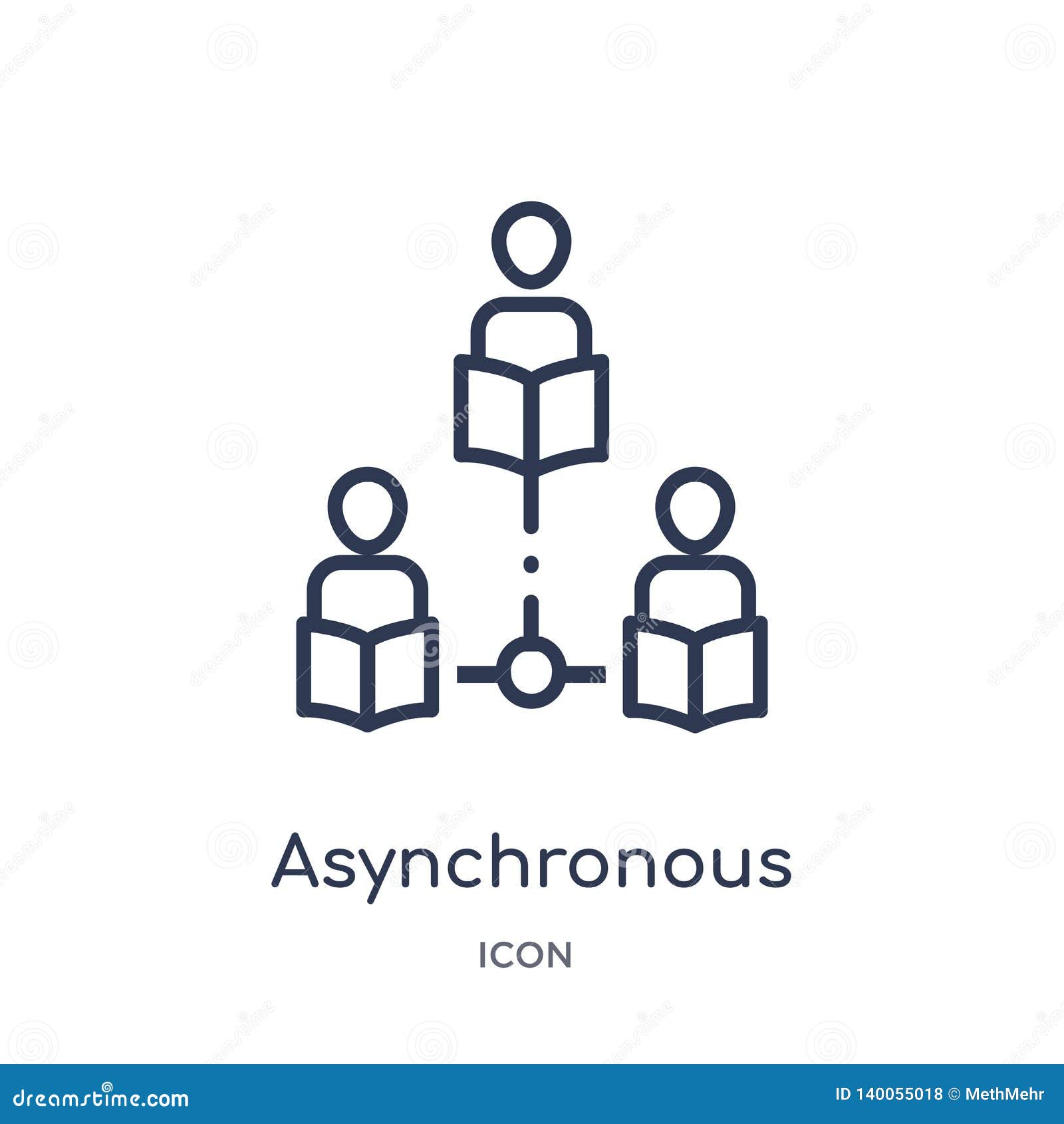 Asynchronous Learning Concept Icon Cartoon Vector | CartoonDealer.com ... Asynchronous Learning Concept Icon Cartoon Vector | CartoonDealer.com ...