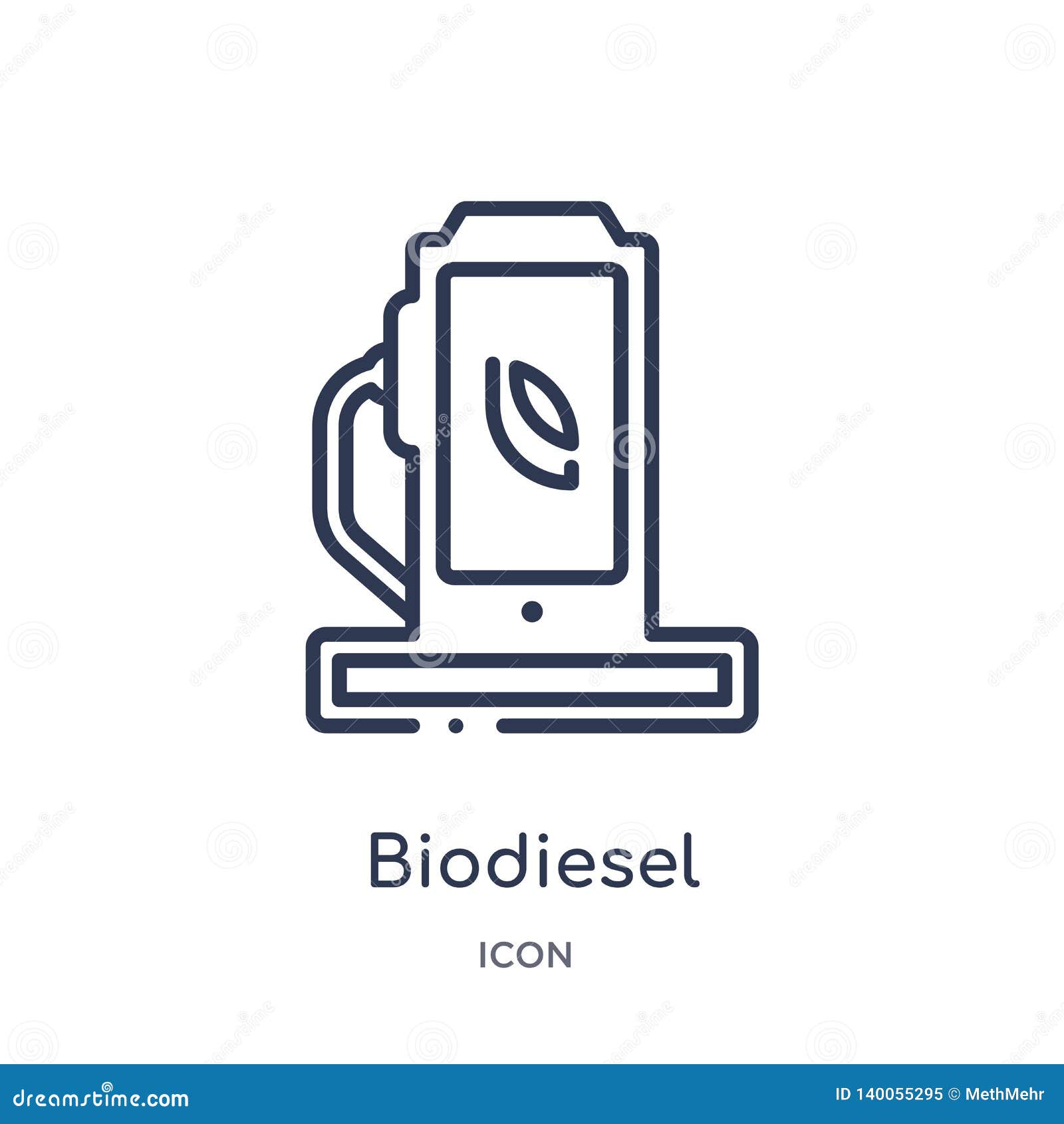 Biodiesel Icon Vector Isolated On White Background, Biodiesel Sign ...