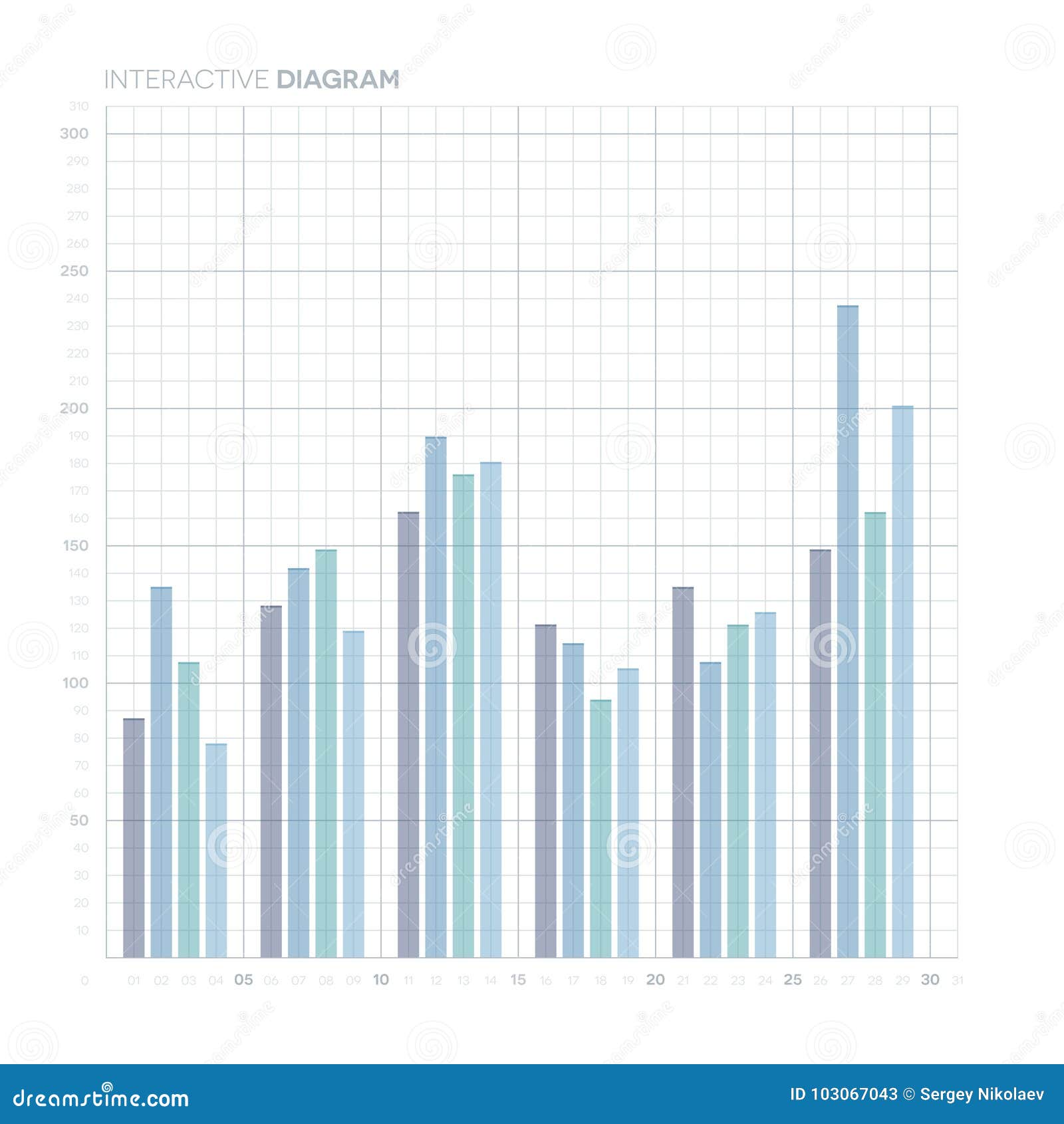 Line Chart. Diagram. stock vector. Illustration of measurement - 103067043