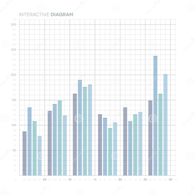 Line Chart. Diagram. stock vector. Illustration of measurement - 103067043