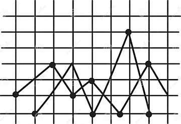 Linear Chart Doodle stock vector. Illustration of finance - 290752786