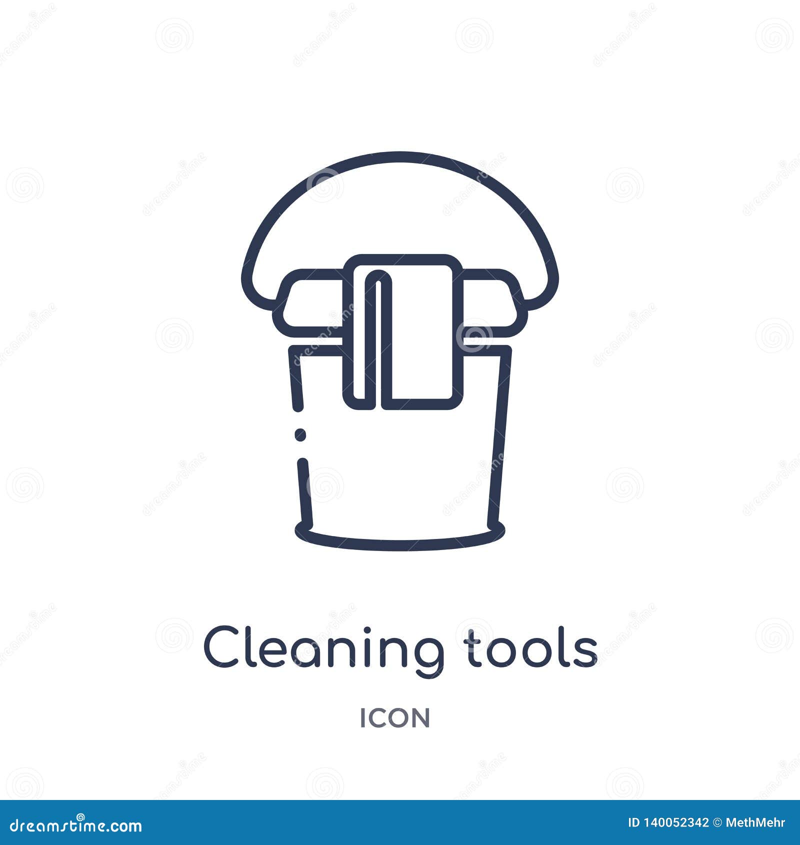 Linear Cleaning Icon From Activity And Hobbies Outline Collection. Thin ...