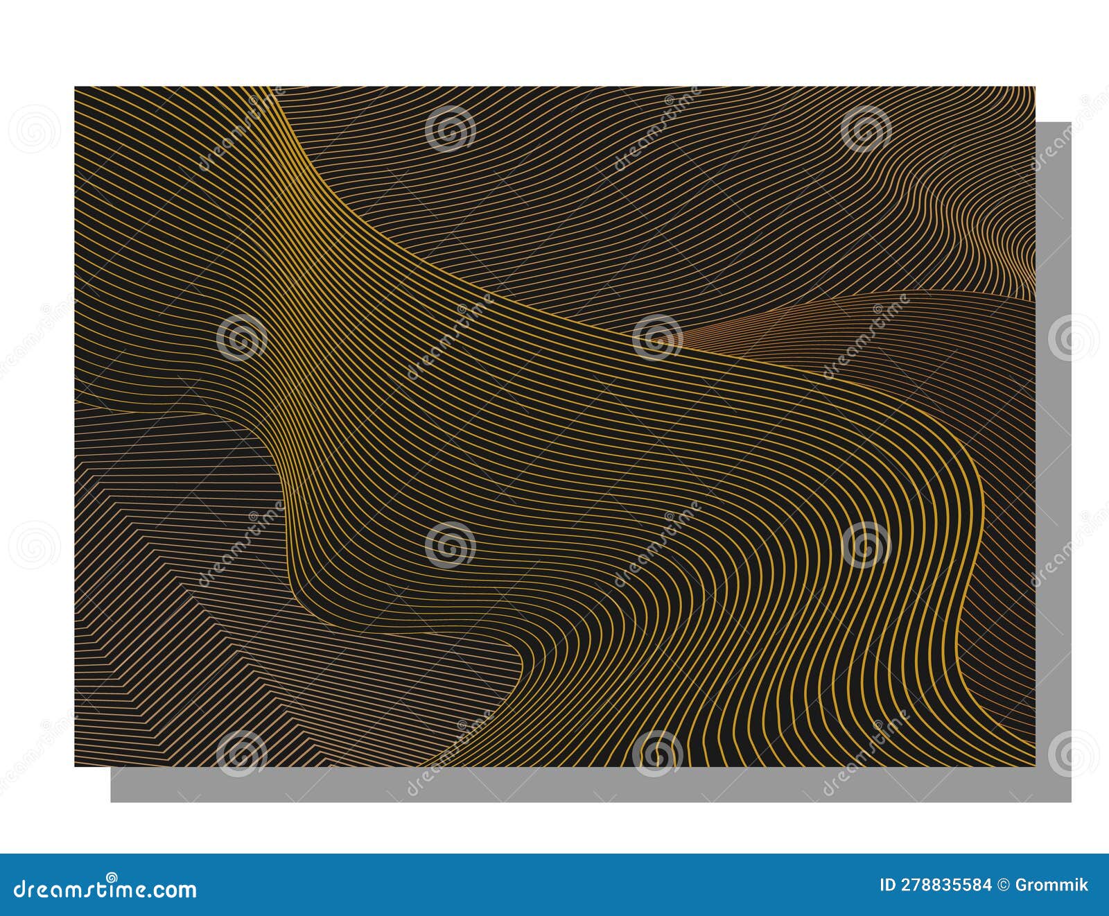 Linear Composition. Layout for the Design of Banners, Posters and ...