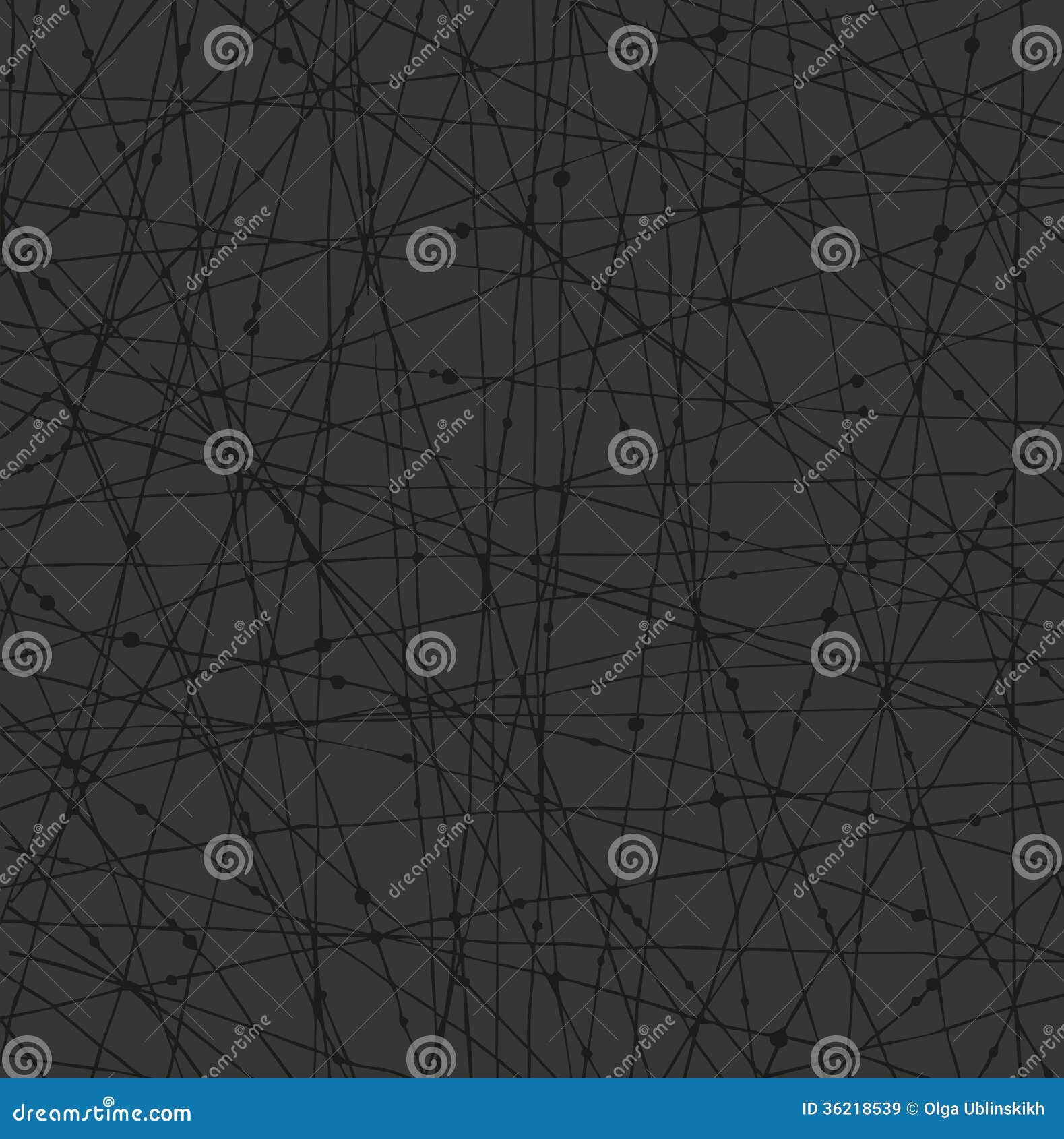 Linear Dark Network Texture Stock Illustration - Illustration of modern ...