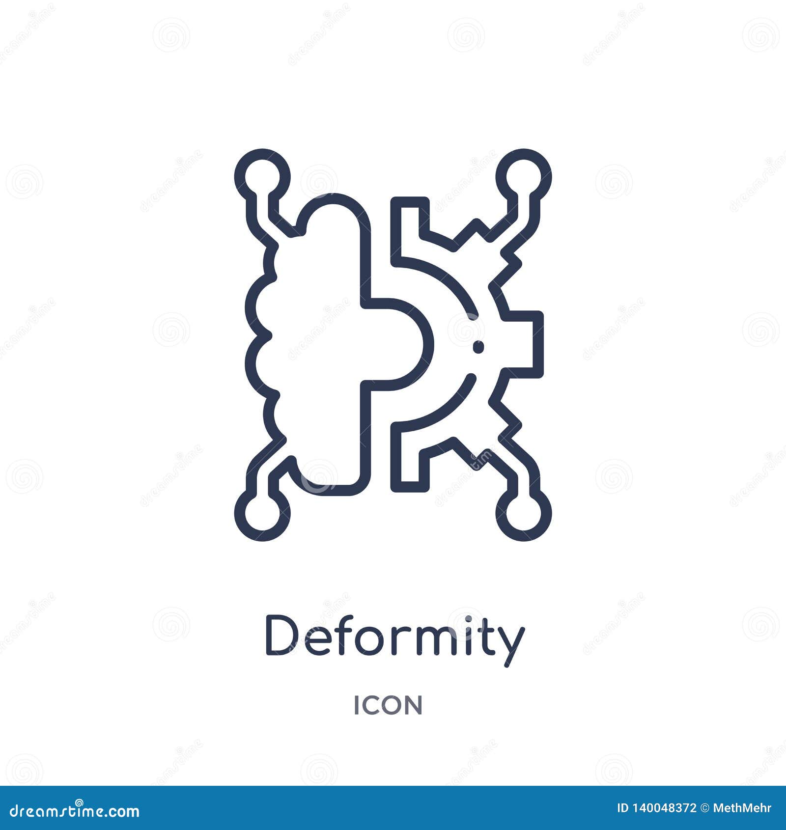 Linear Deformity Icon from Artificial Intellegence and Future ...