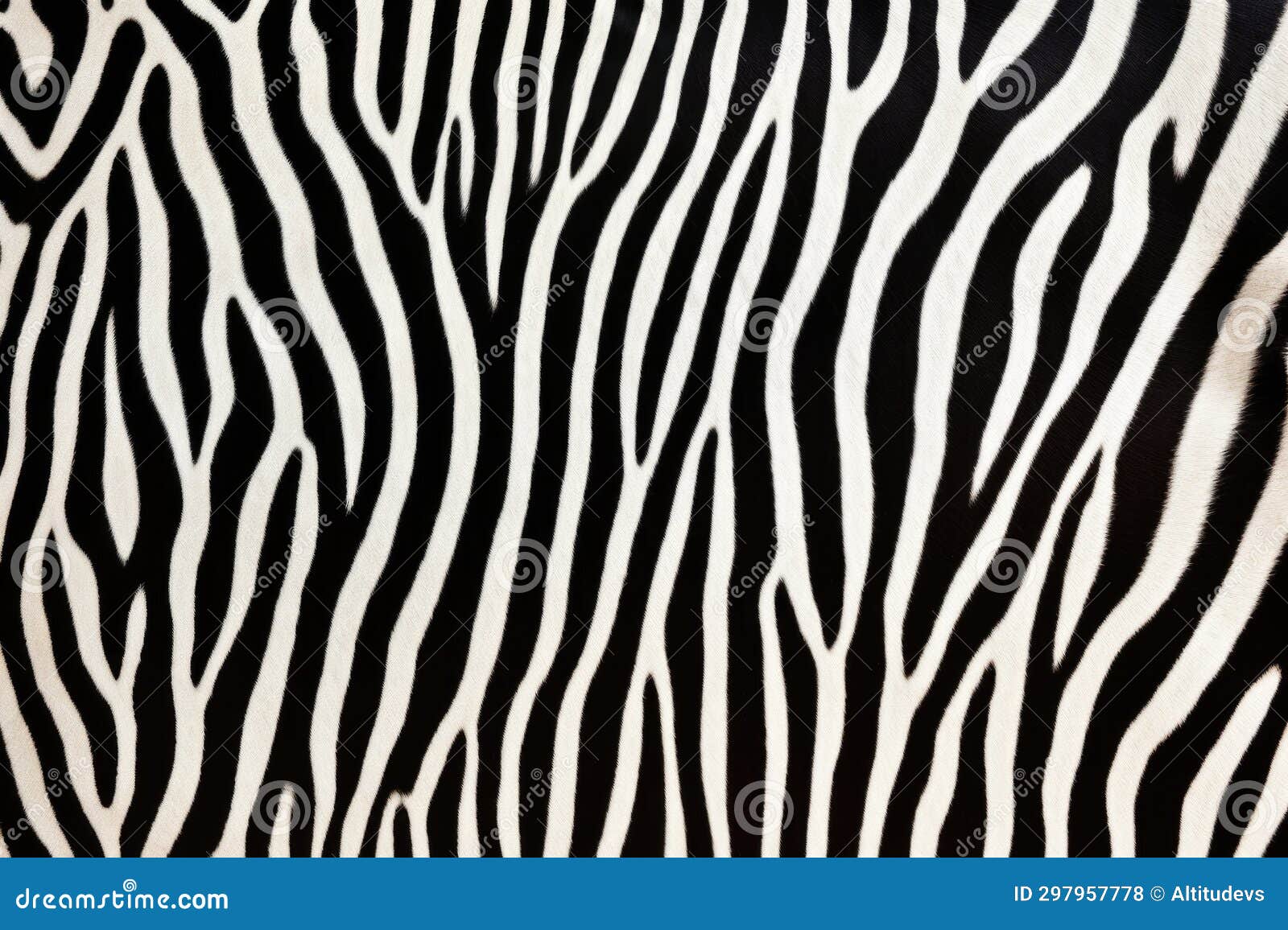 Linear Design of Zebra Hind Skin Stock Photo - Image of texture, linear ...