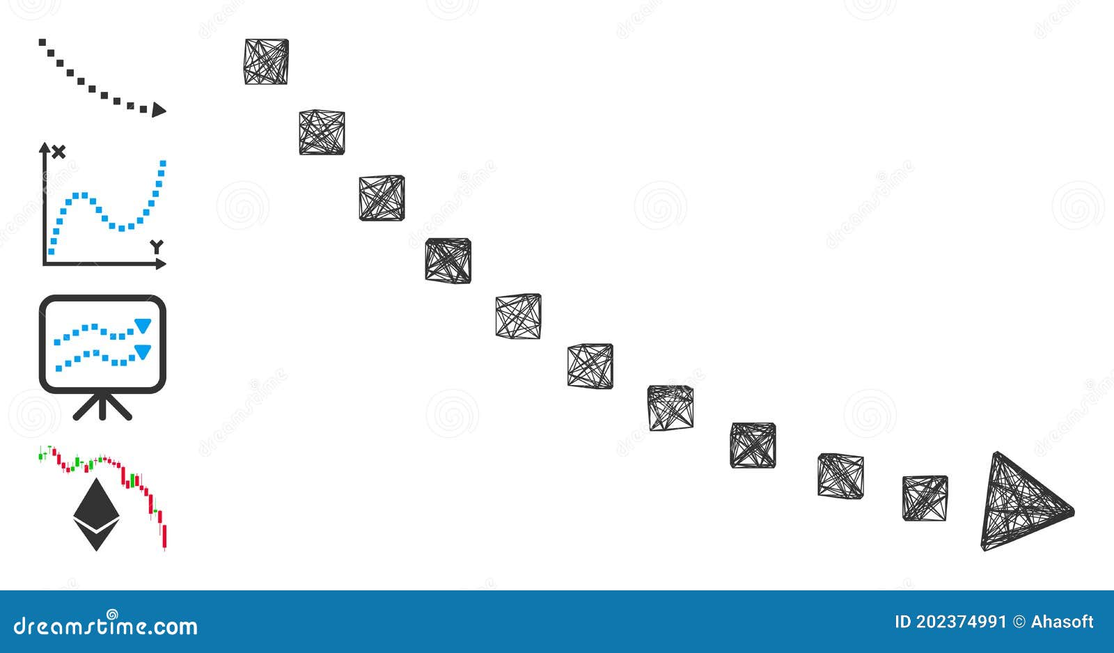 Decline Trend Stock Illustrations – 2,921 Decline Trend Stock ...