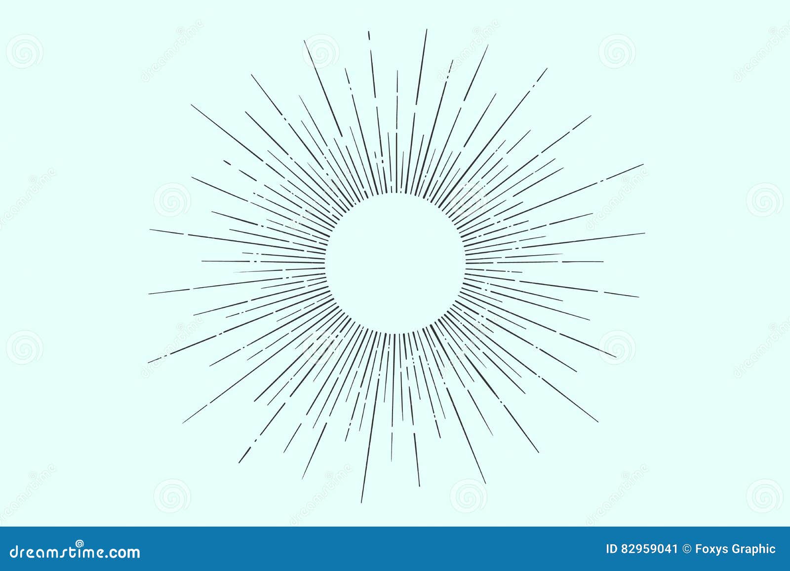 Linear Drawing Of A Statue Of David, Modern Collage, Memphis Style ...