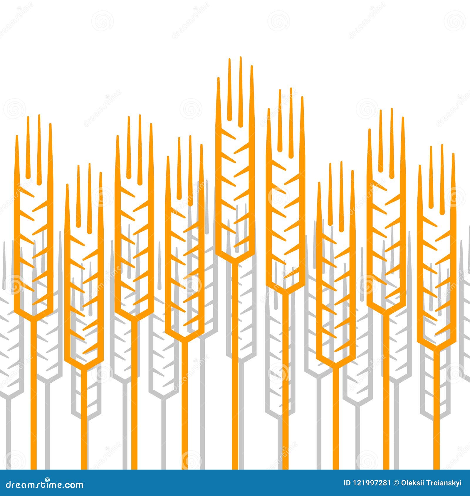 Wheat Pattern. Grain Malt And Wheat, Barley, Oat, Rice, Millet, Maize ...