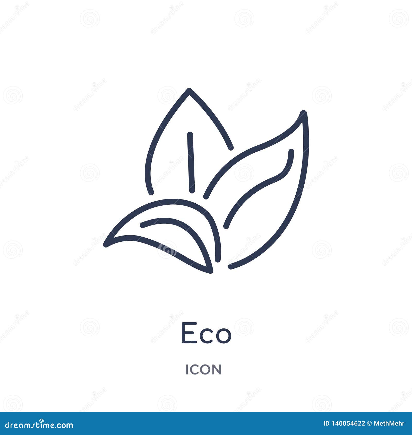 Linear Eco Icon from Ecology Outline Collection. Thin Line Eco Vector ...