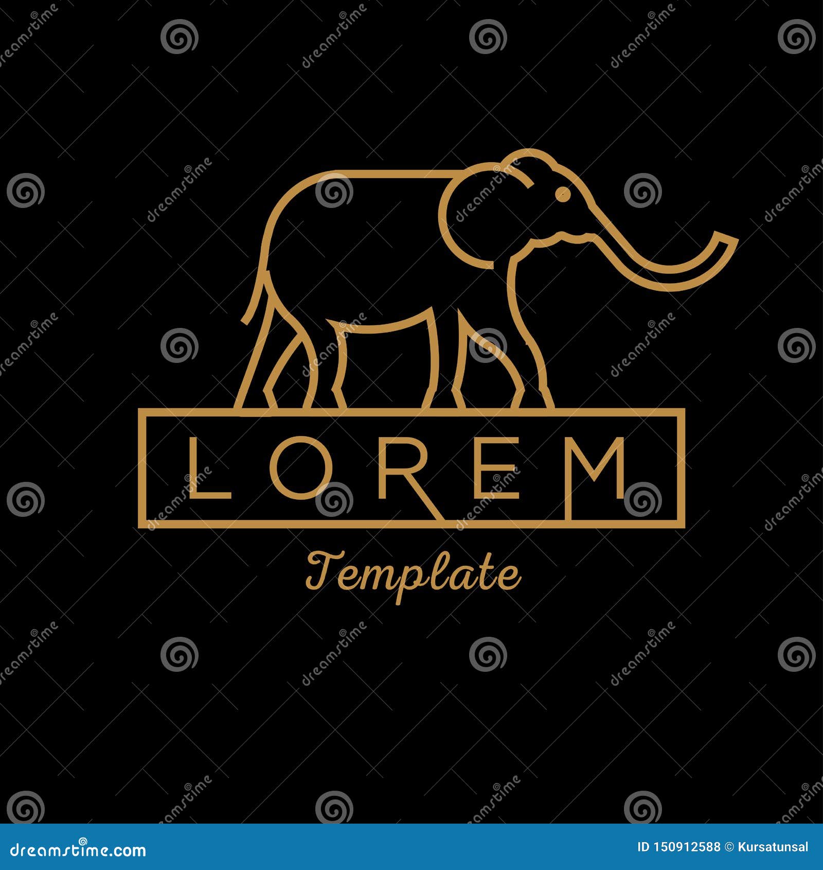 Elephant Sign Cartoon Royalty-Free Stock Photo | CartoonDealer.com ...