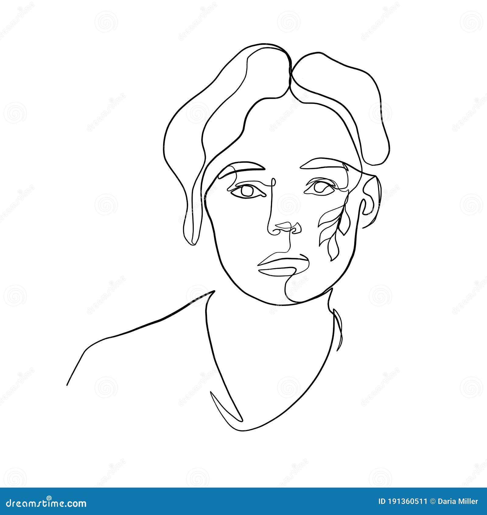 Linear Female Hips And Waist Icon From Human Body Parts Outline ...