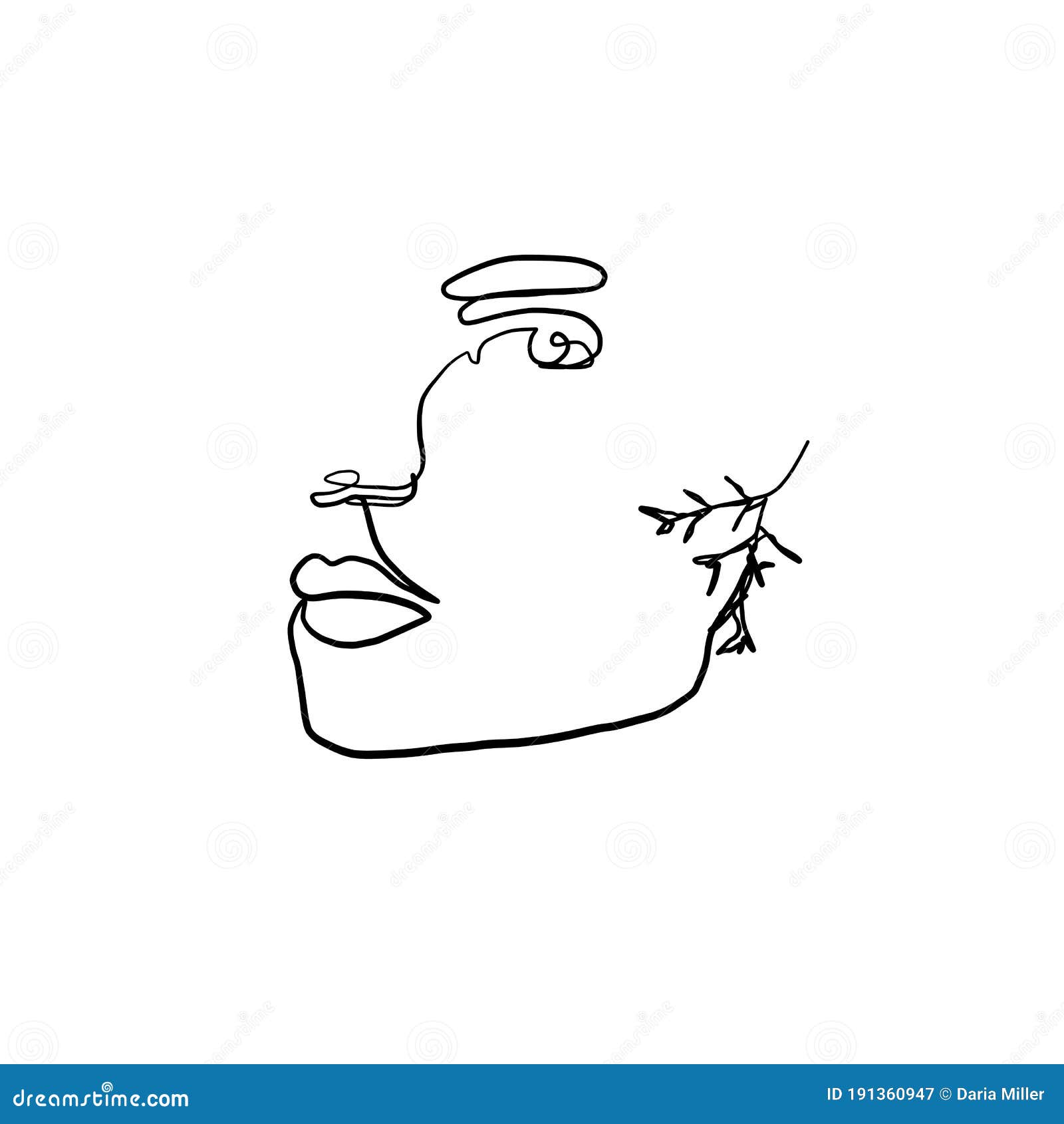 Linear Female Hips And Waist Icon From Human Body Parts Outline ...