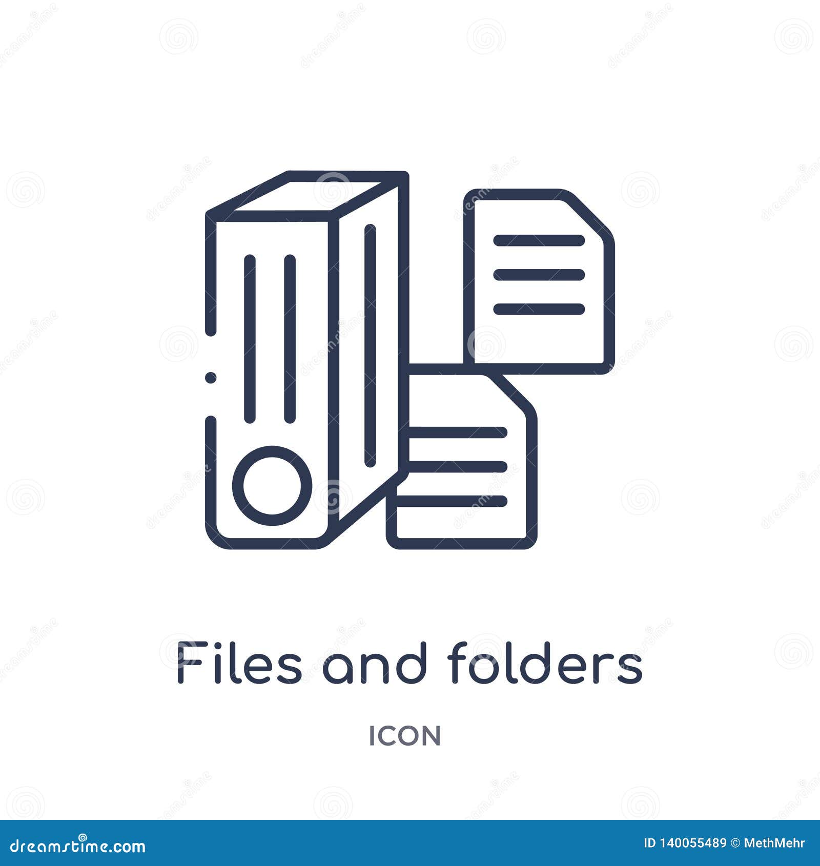Linear Files And Folders Icon From Electrian Connections Outline ... Linear Files And Folders Icon From Electrian Connections Outline ...