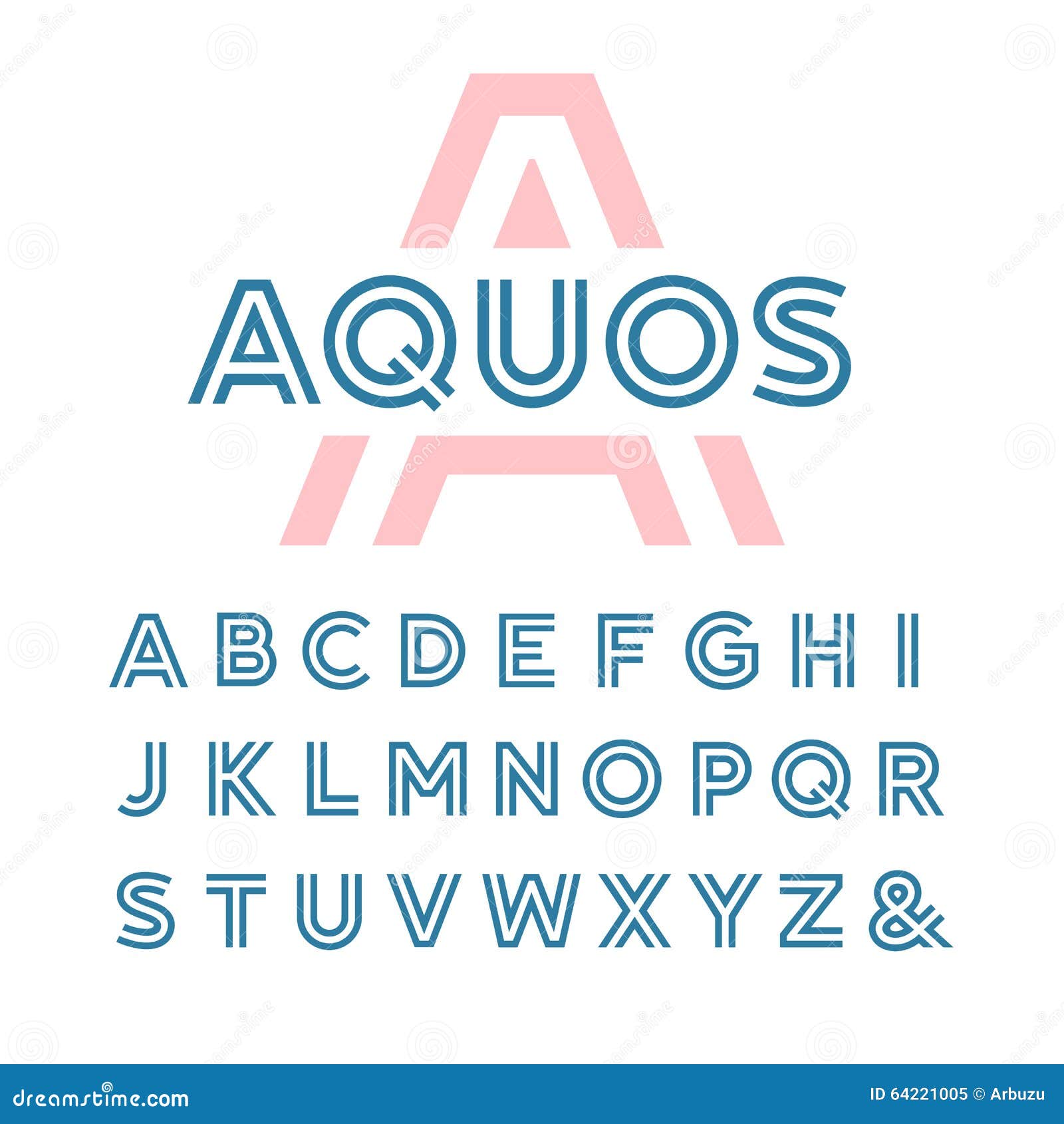 Linear Font. Vector Alphabet. | CartoonDealer.com #64221005 Linear Font. Vector Alphabet. | CartoonDealer.com #64221005