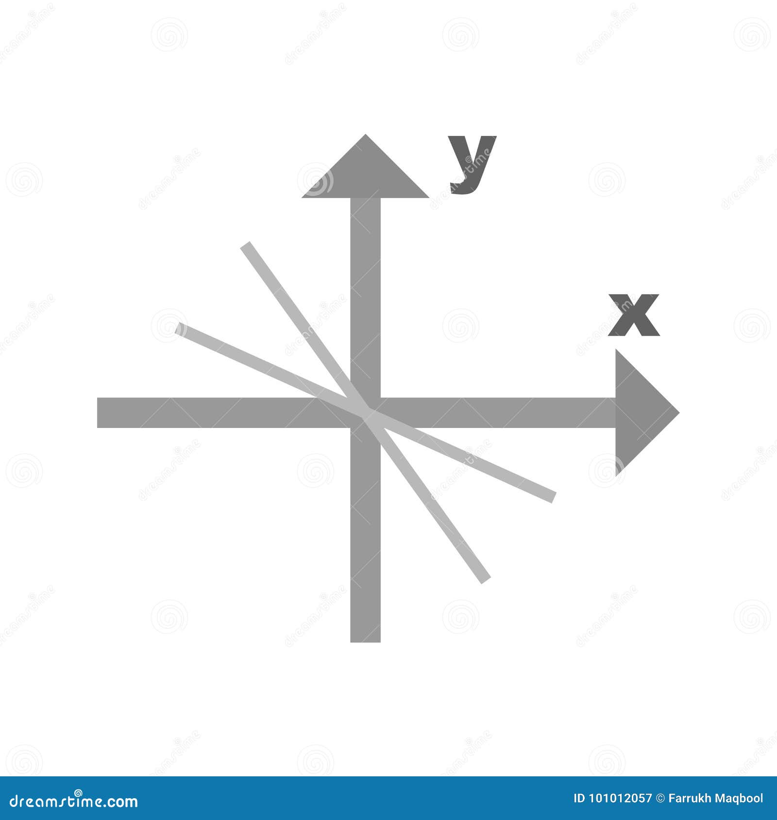 Linear Function stock vector. Illustration of equation - 101012057