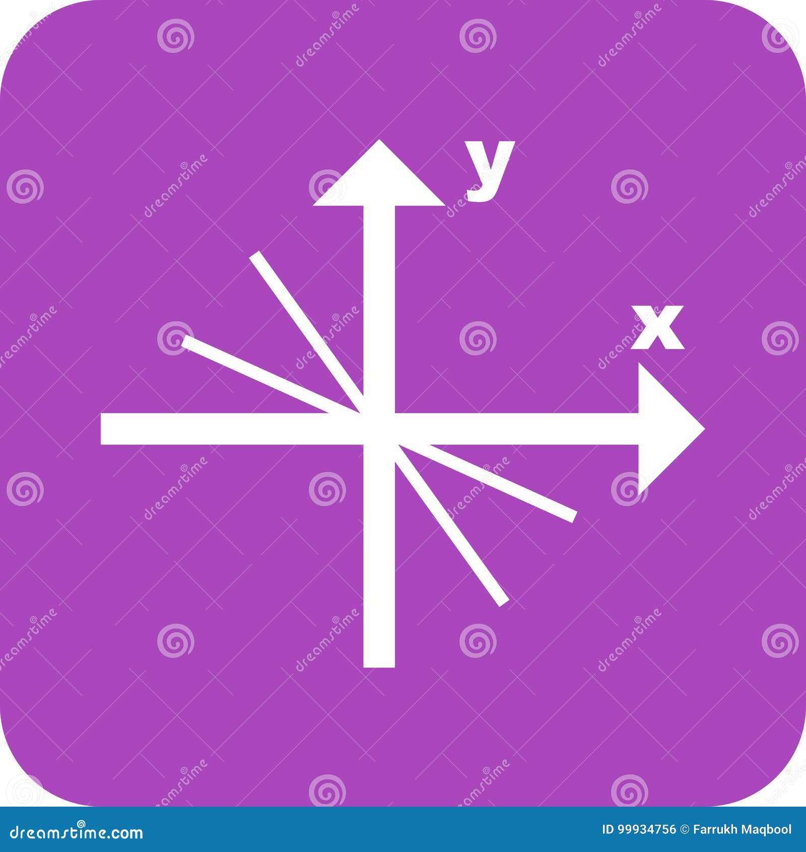 Linear Function stock vector. Illustration of school - 99934756