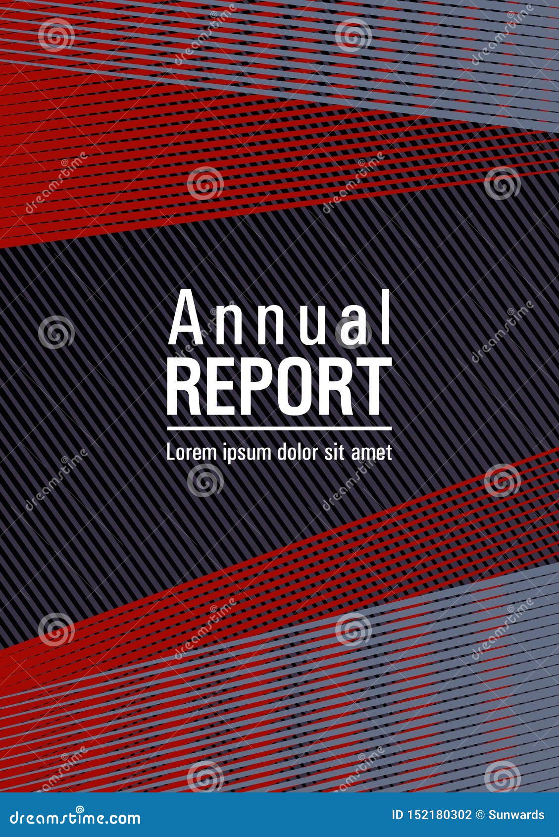 Linear Geometry Poster Background Vector Template. Advertising ...