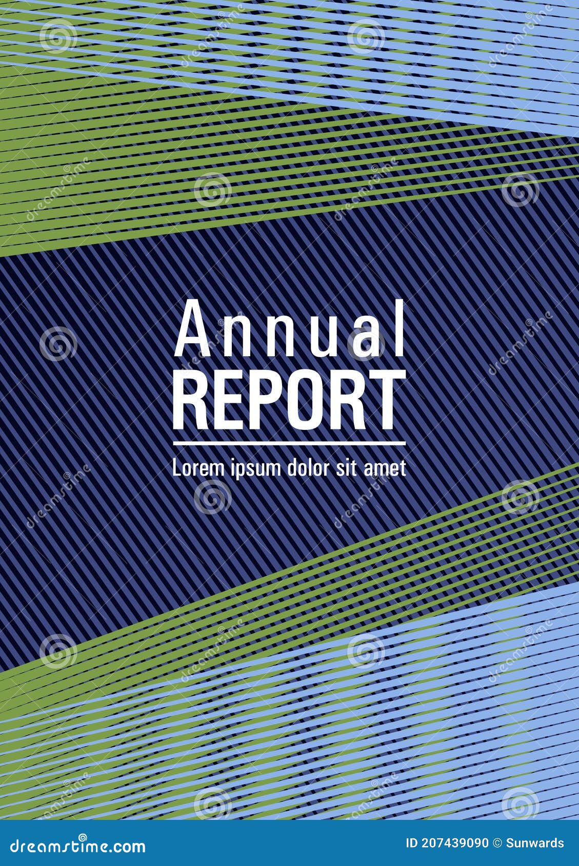 Linear Geometry Poster Background Vector Template. Technological 2d ...