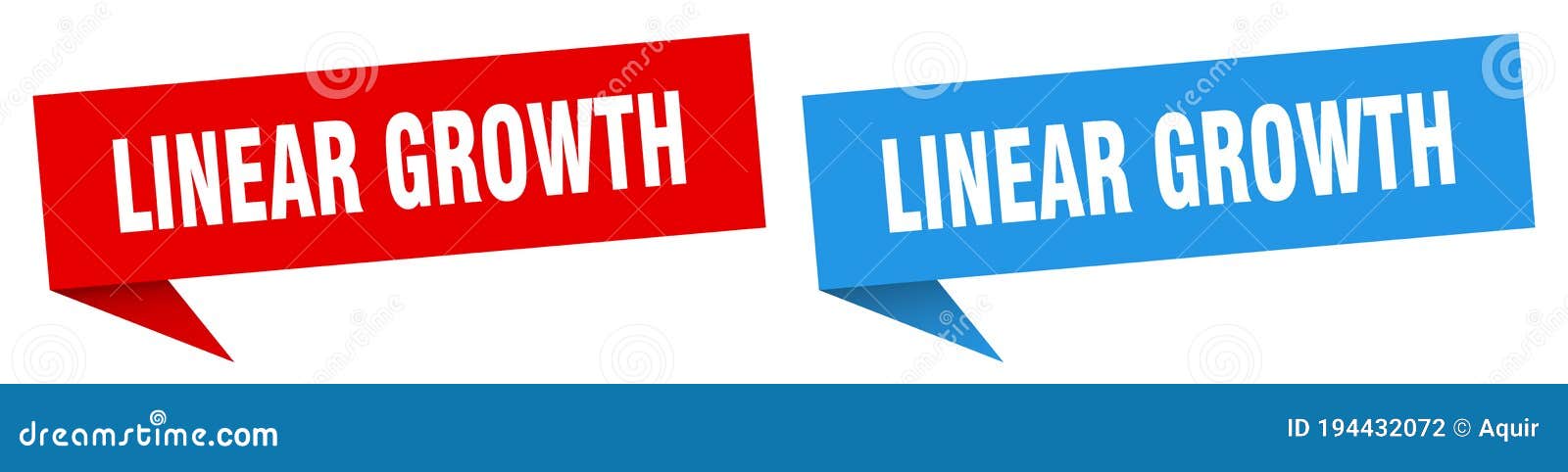 Linear Growth Icon From Digital Economy Outline Collection. Thin Line ...