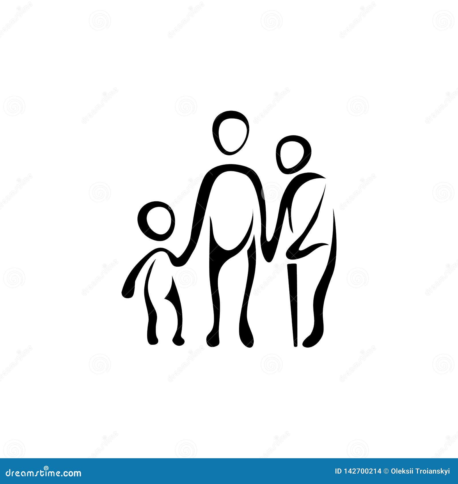 Child And Adult As Different Choices In Life - Pictured As Words Child ...