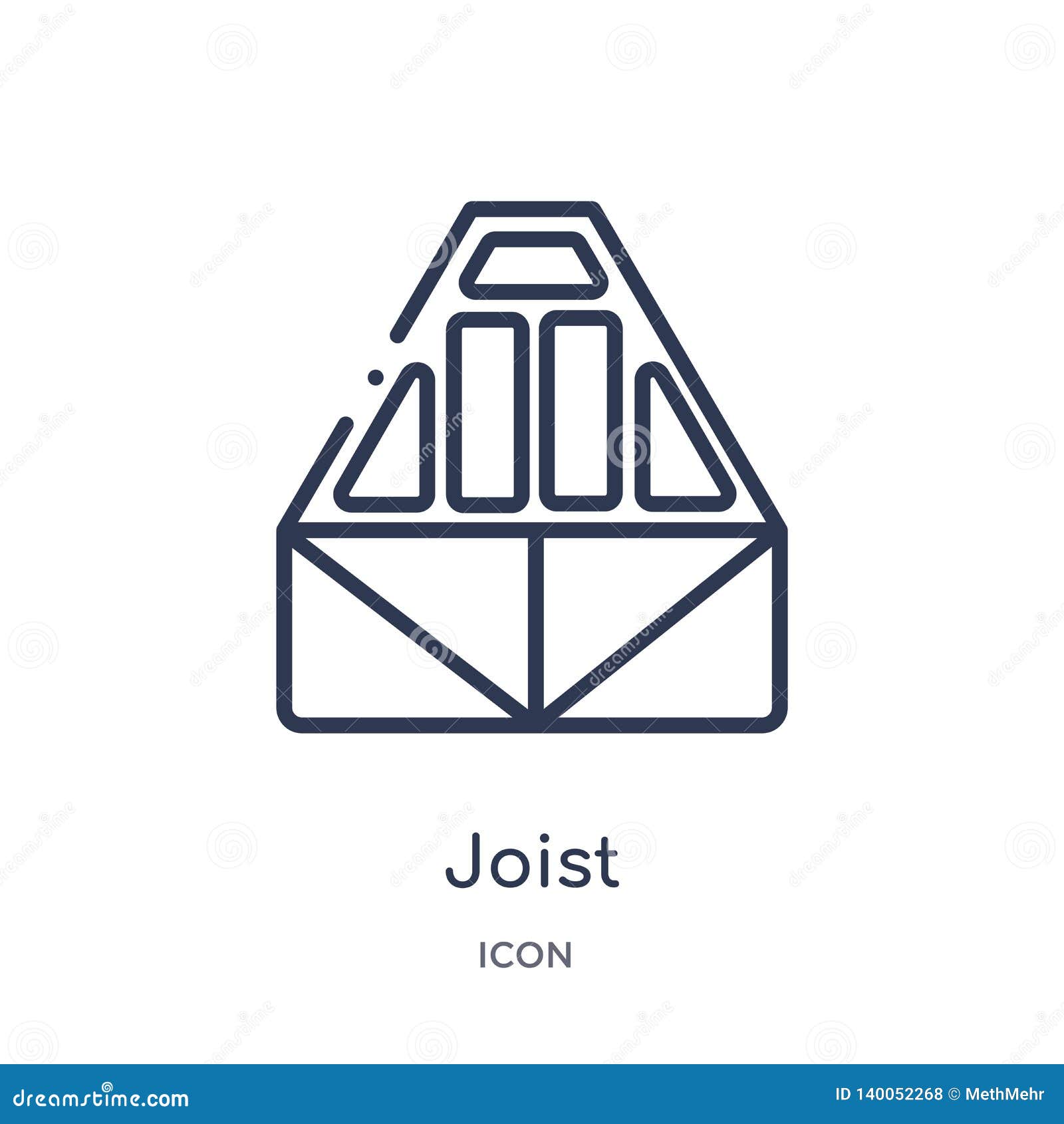 Joist Linear Icon. Modern Outline Joist Logo Concept On White Ba Vector ...