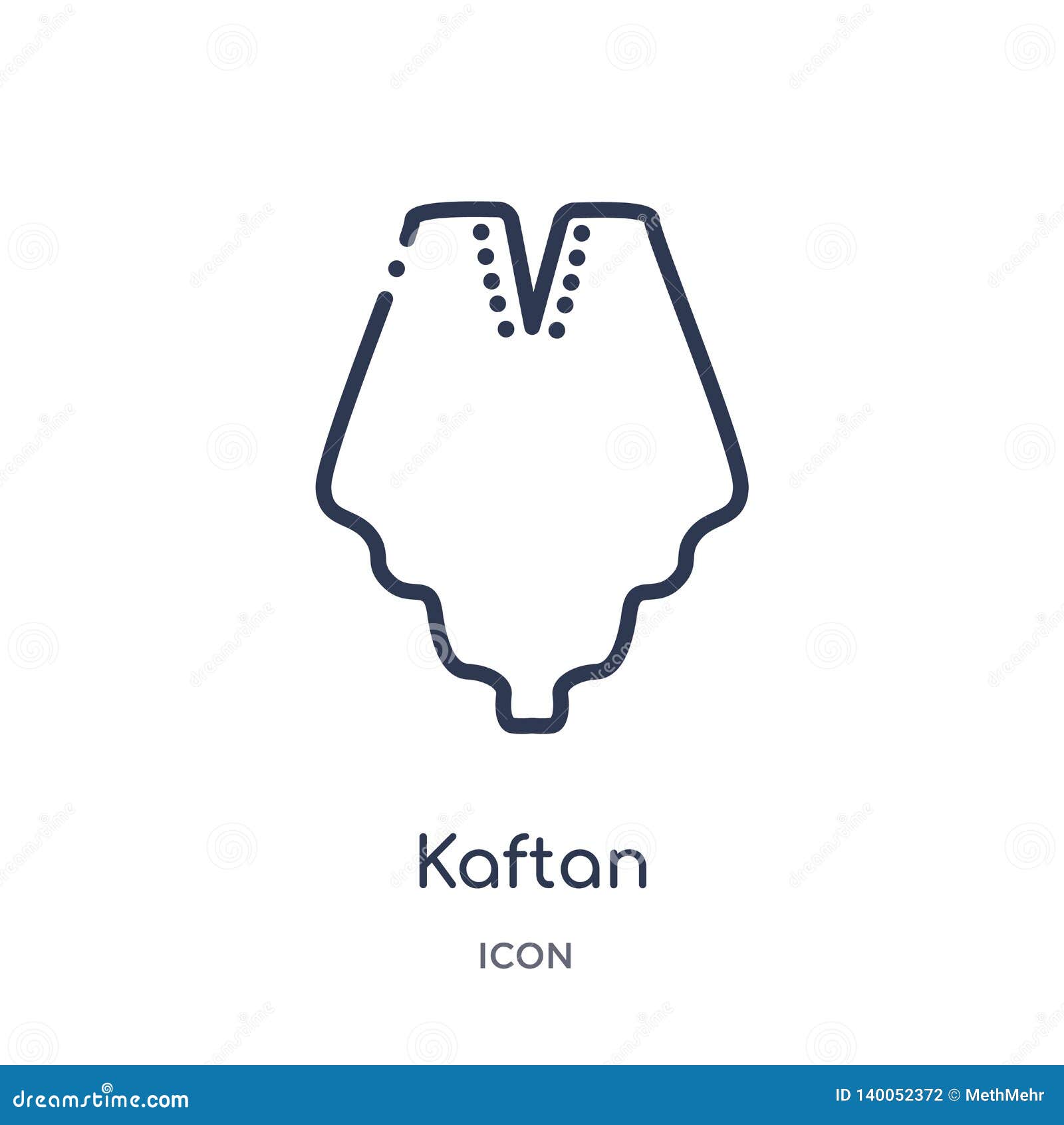 Kaftan Icon. Trendy Kaftan Logo Concept On White Background From ...